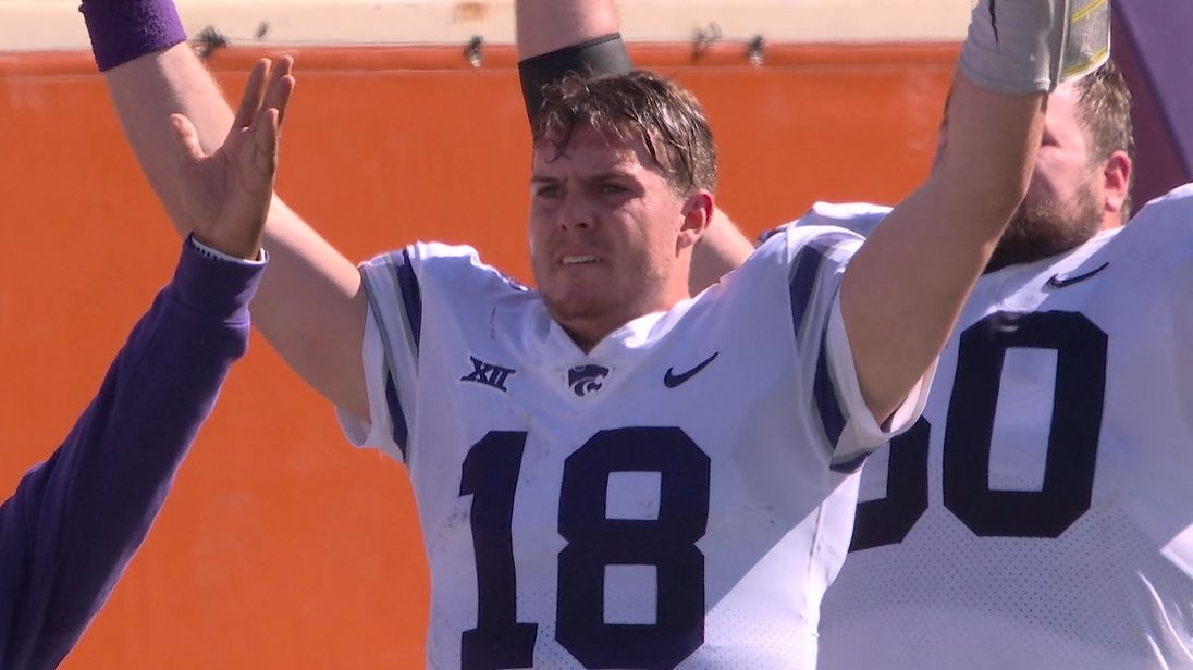 Kansas State Chris Tennant nails FG to send to game to OT - ESPN Video