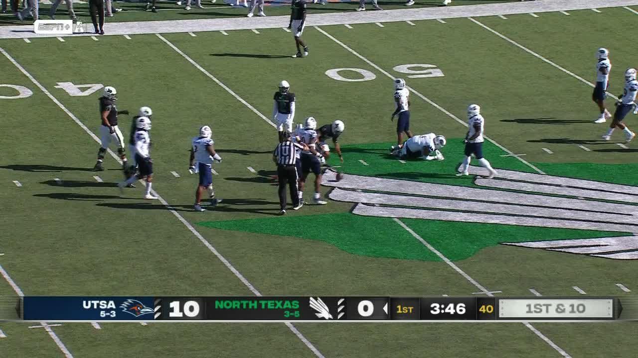 Chandler Rogers goes 11-yard on impressive rush - ESPN Video