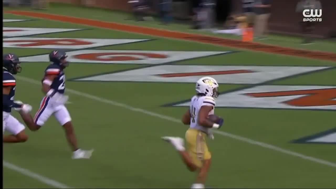 Dontae Smith speeds to the end zone for Georgia Tech TD - ESPN Video