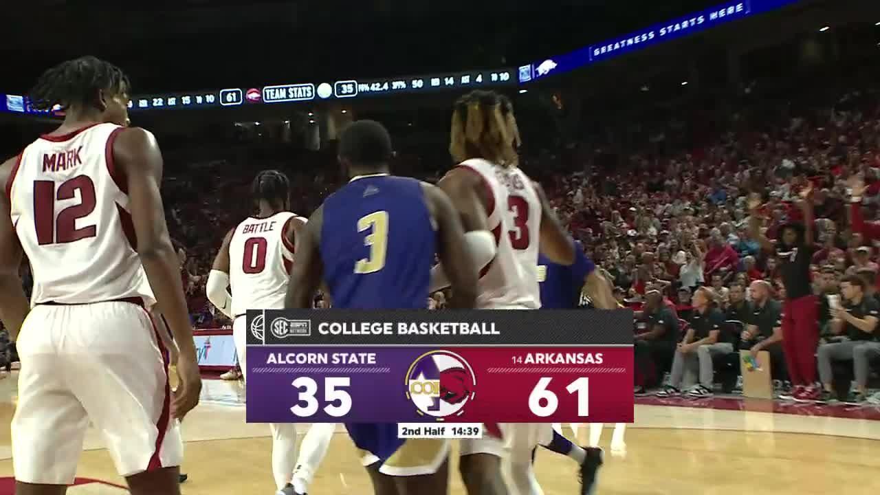 El Ellis gets up for the beautiful slam dunk - ESPN Video
