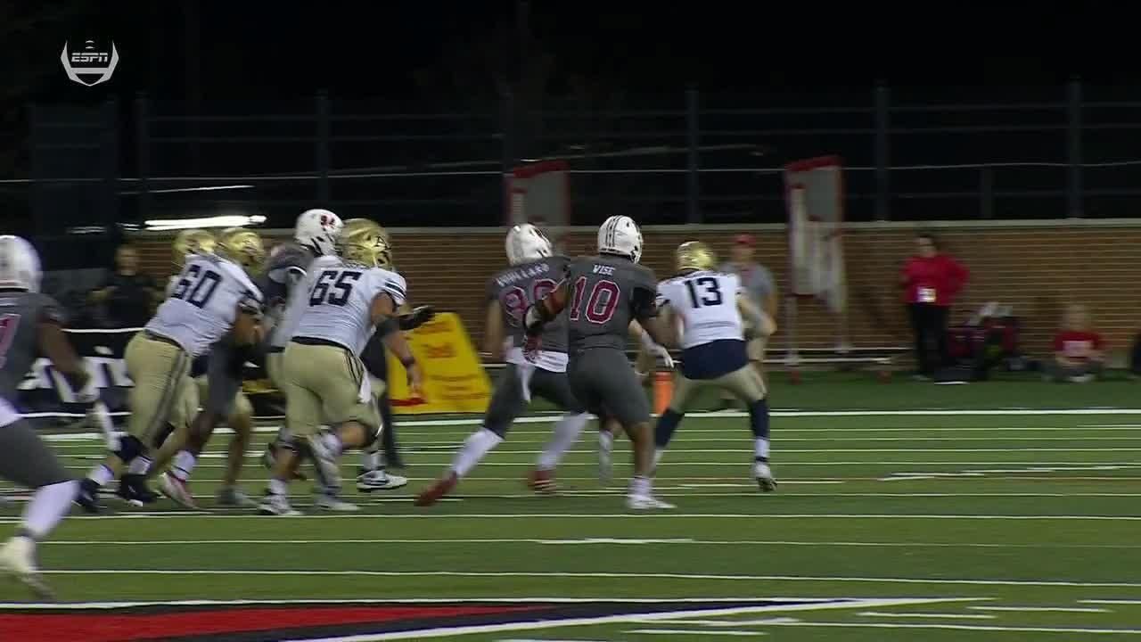 Ty Wise makes timely sack vs. Akron - ESPN Video