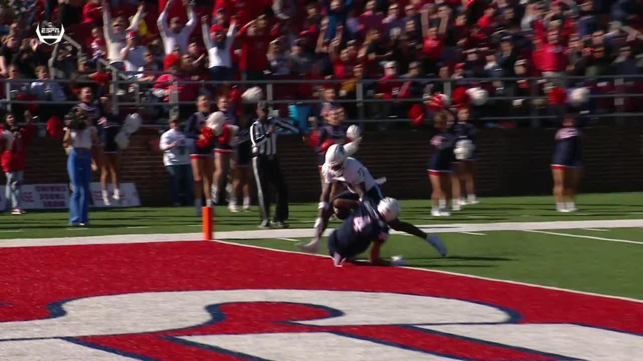 CJ Daniels makes an outstanding grab for a Liberty TD - ESPN Video
