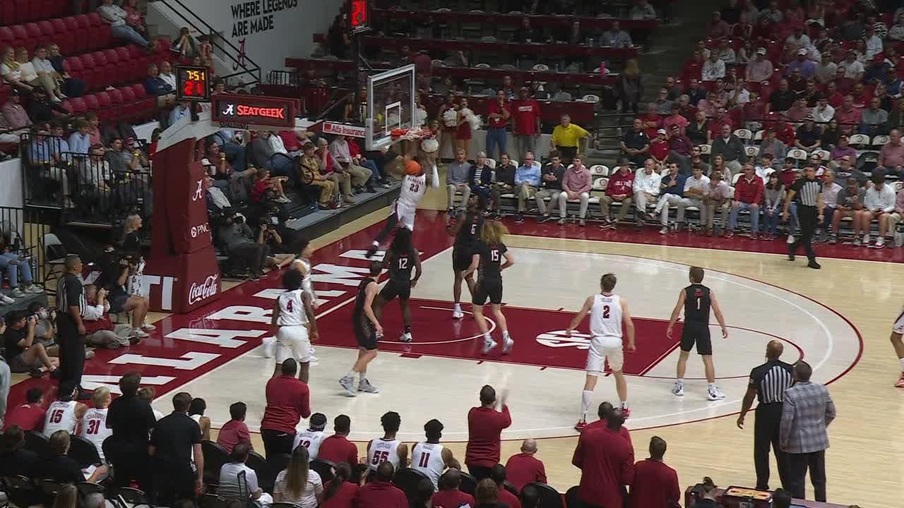 Mercer Bears vs. Alabama Crimson Tide: Full Highlights - ESPN Video