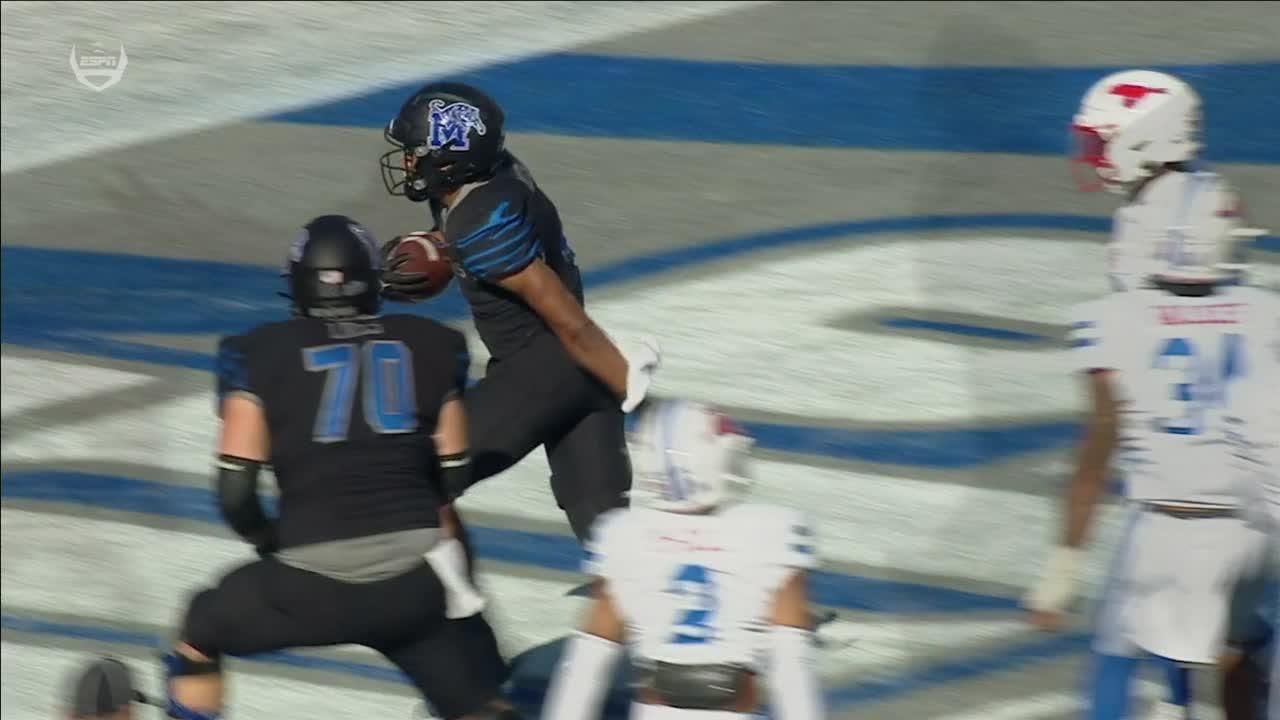 Blake Watson crosses goal line for 11-yard rushing touchdown - ESPN Video