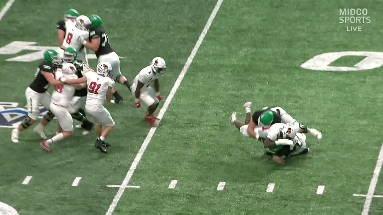 Jalan Gaines makes timely sack vs. North Dakota - ESPN Video