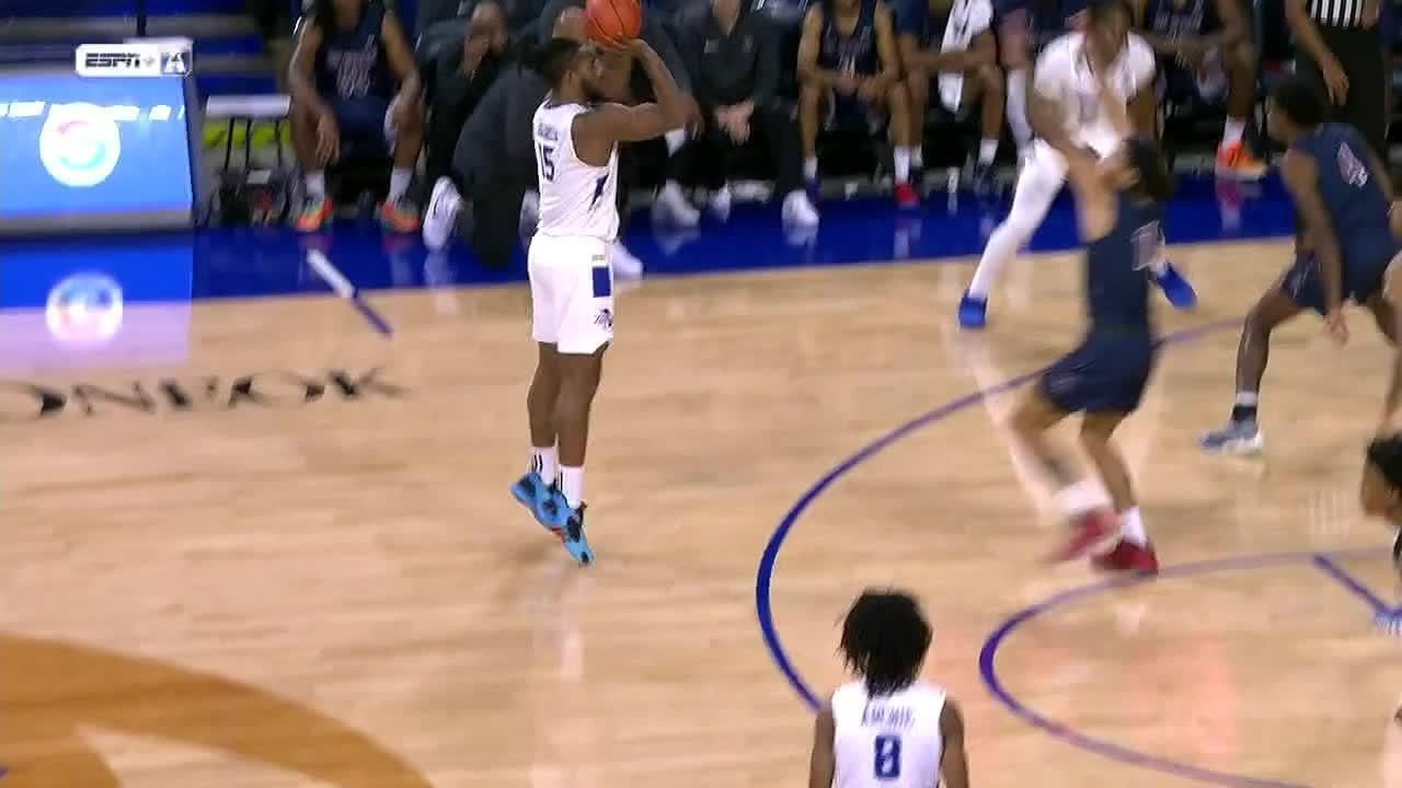 Jared Garcia drains the long 3 - ESPN Video