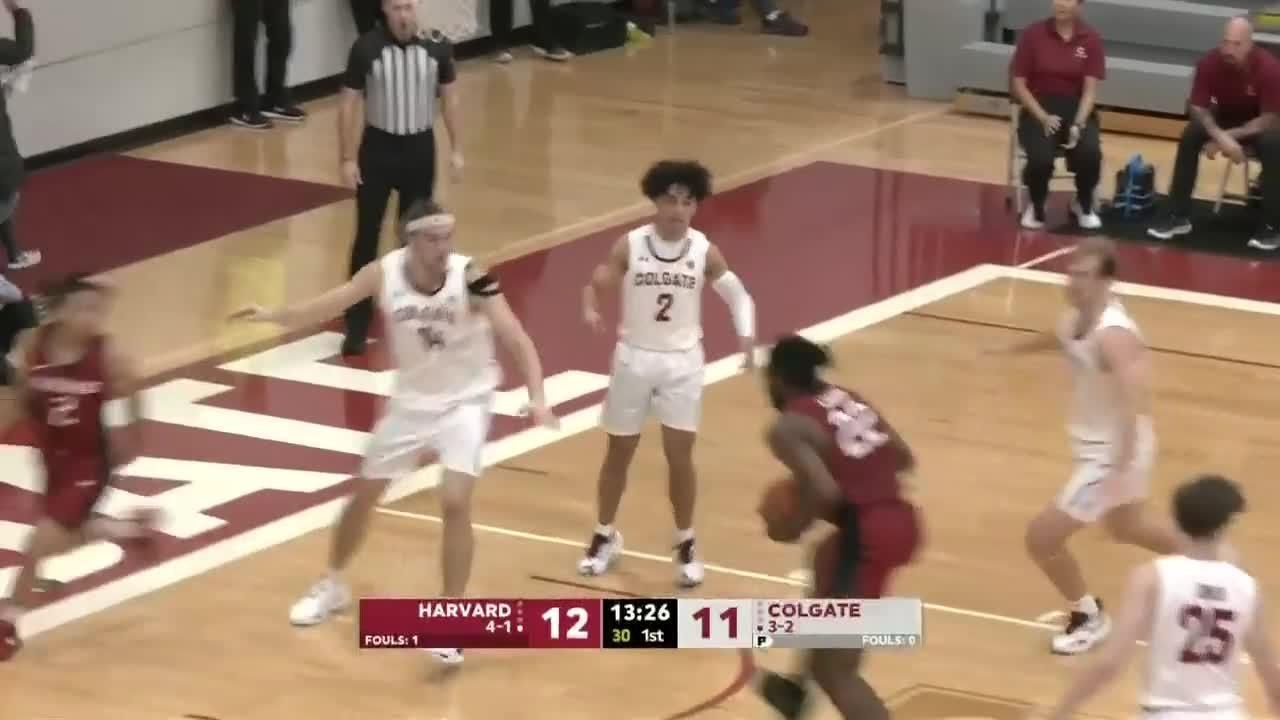 Justice Ajogbor rocks the rim with powerful slam dunk - ESPN Video