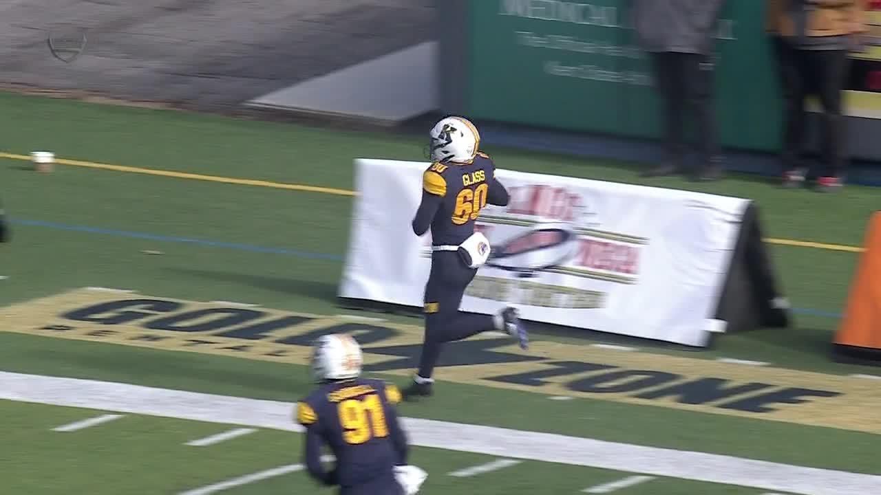 Andrew Glass breaks off 8-yard rush - ESPN Video