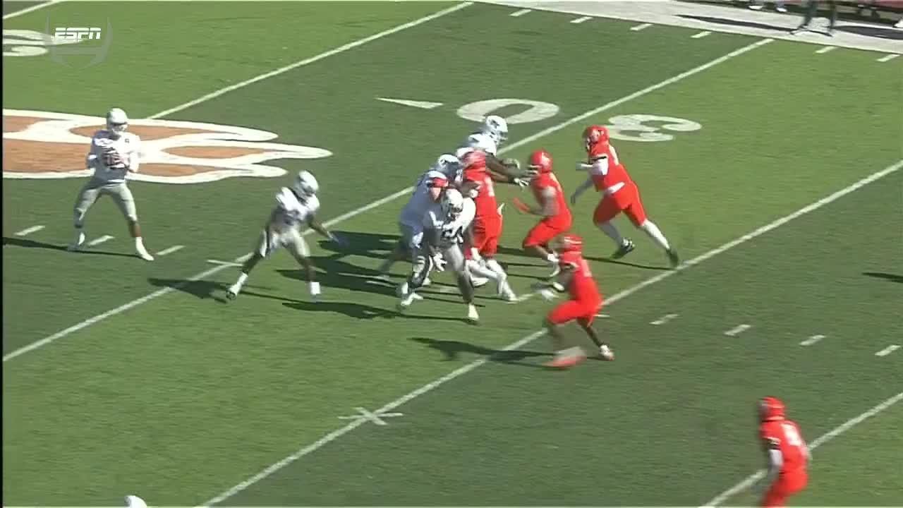 Markel Perry makes timely sack vs. Sam Houston - ESPN Video