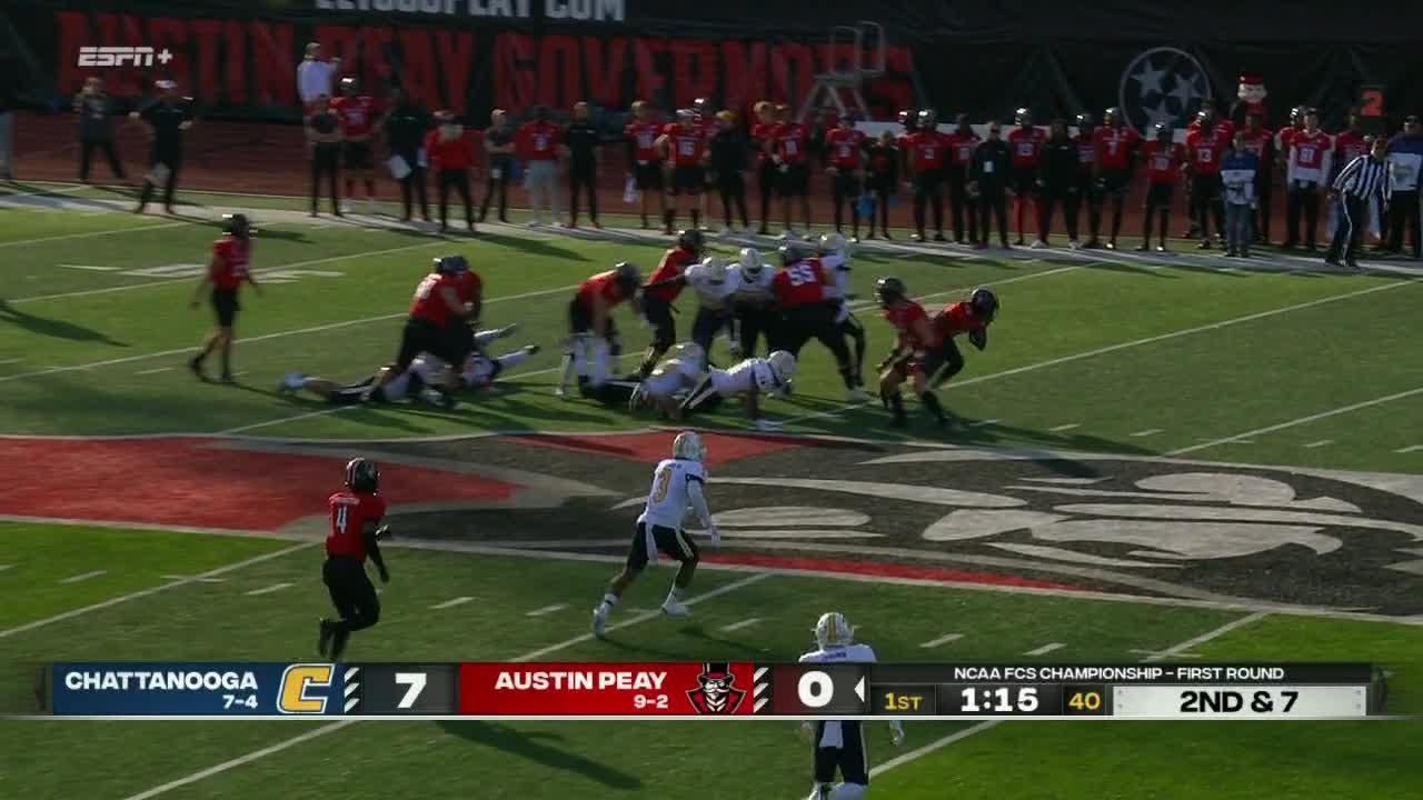 Touchdown! Jevon Jackson scores vs. Chattanooga - ESPN Video