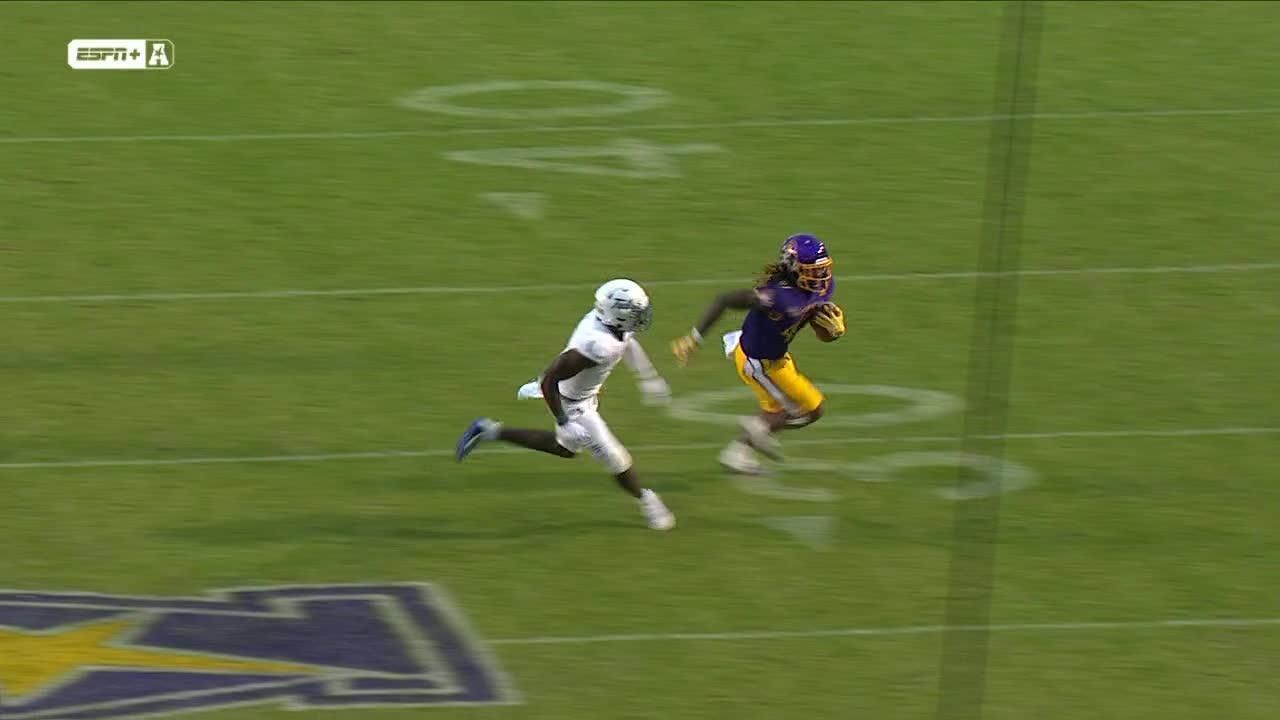Rahjai Harris powers past defense for 17-yard rush - ESPN Video