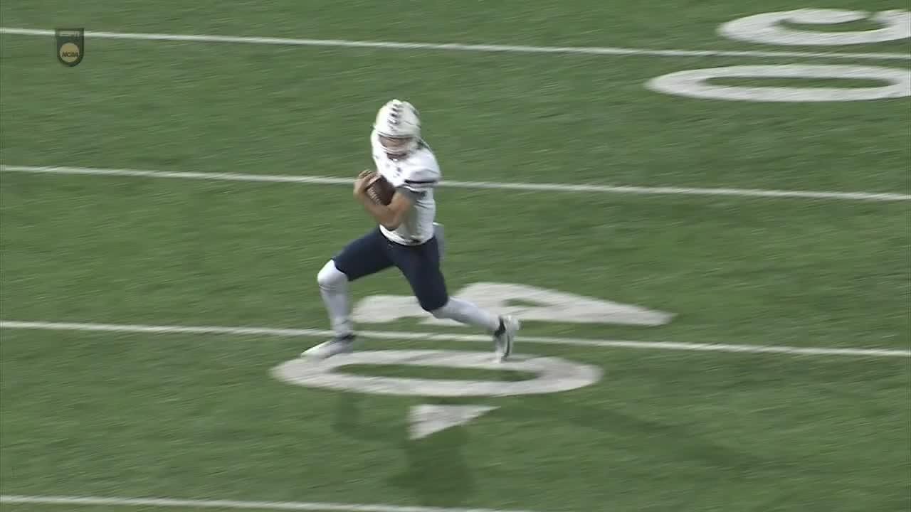 Matthew Robinson goes 16-yard on impressive rush - ESPN Video