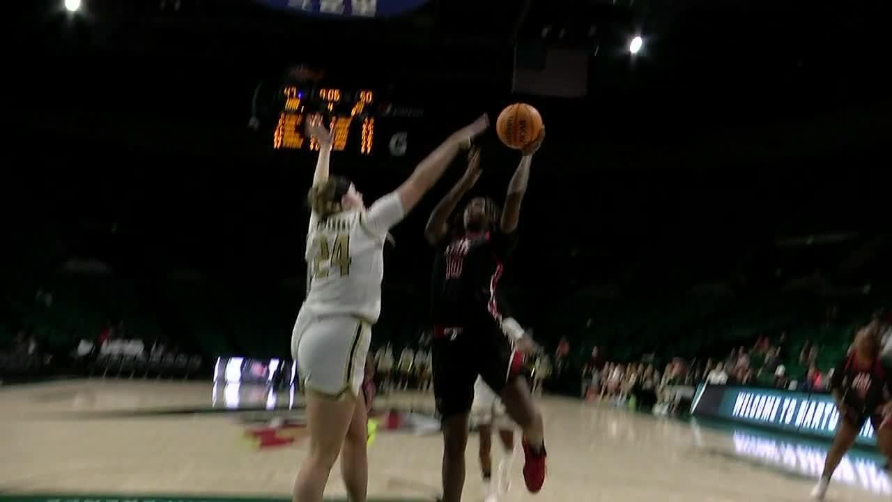 Bre'Anna Rhodes with the hoop & harm - ESPN Video