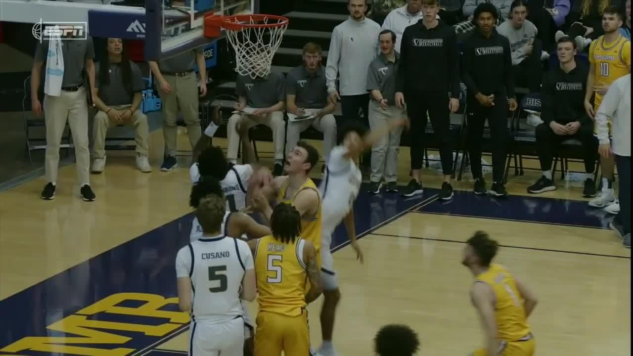 Sam Alexis denies Lipscomb Bisons with swat - ESPN Video