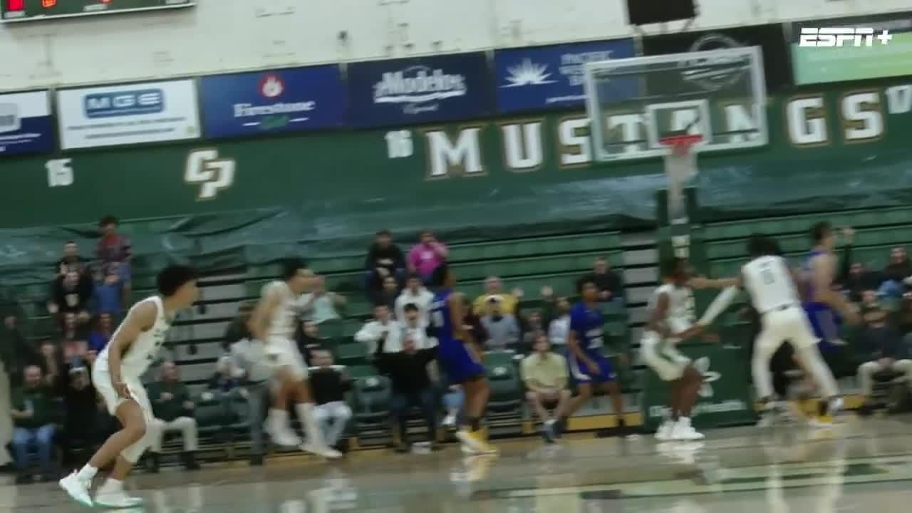 Kobe Sanders shows off the swagger with deep 3-pointer - ESPN Video