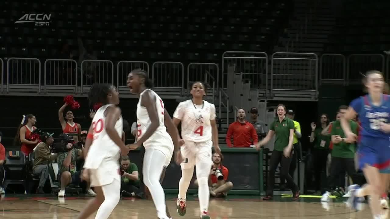 Jaida Patrick drills the trey - ESPN Video