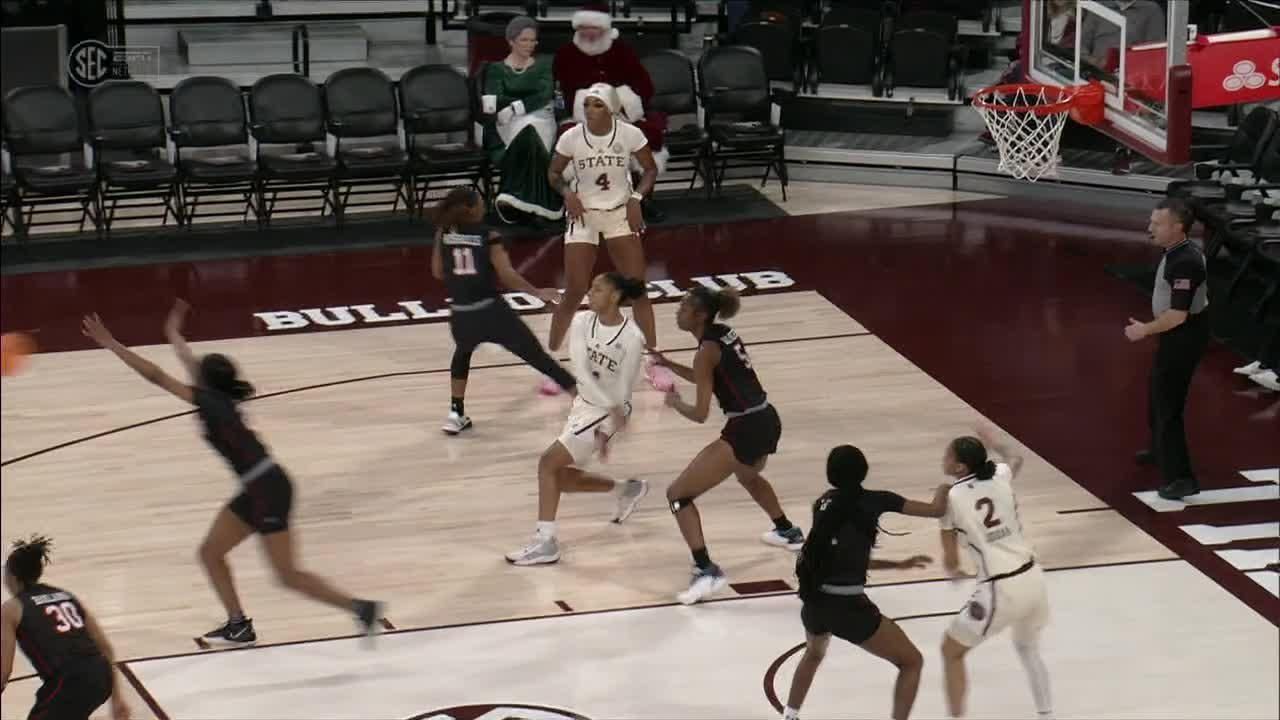 Debreasha Powe nails it from behind the arc - ESPN Video