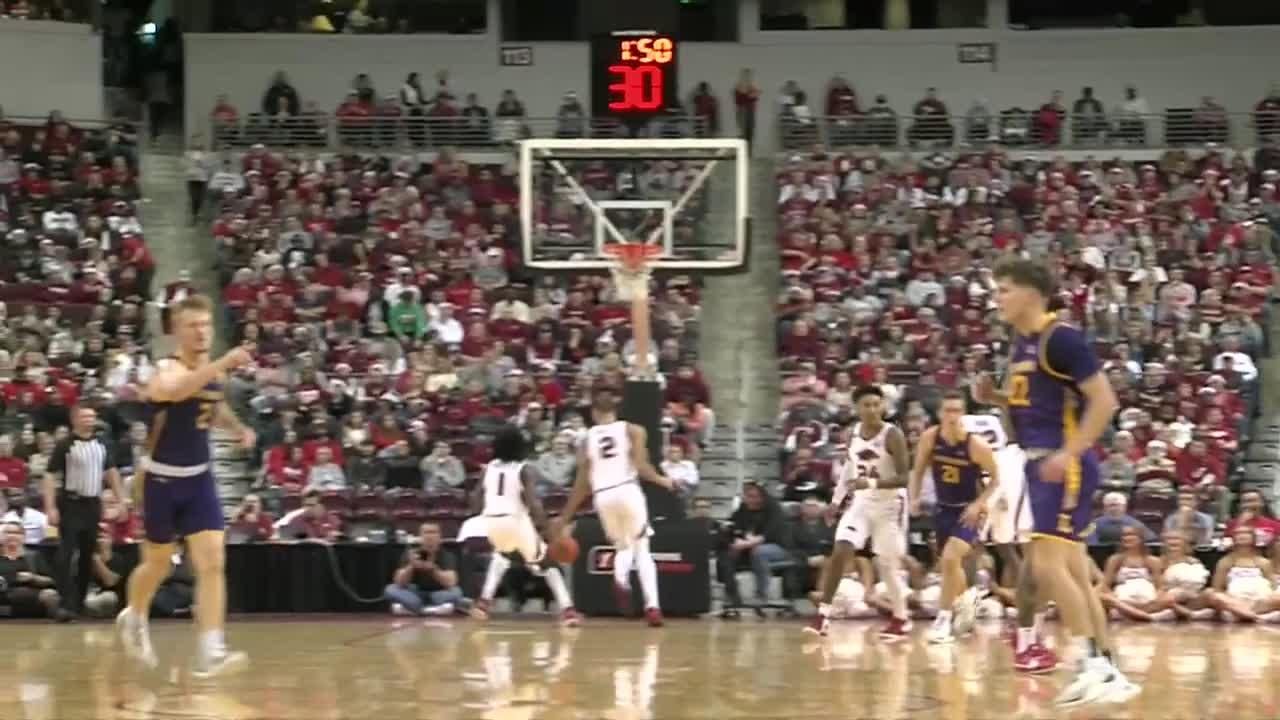 Joe Anderson shows off the range on 3-point shot - ESPN Video