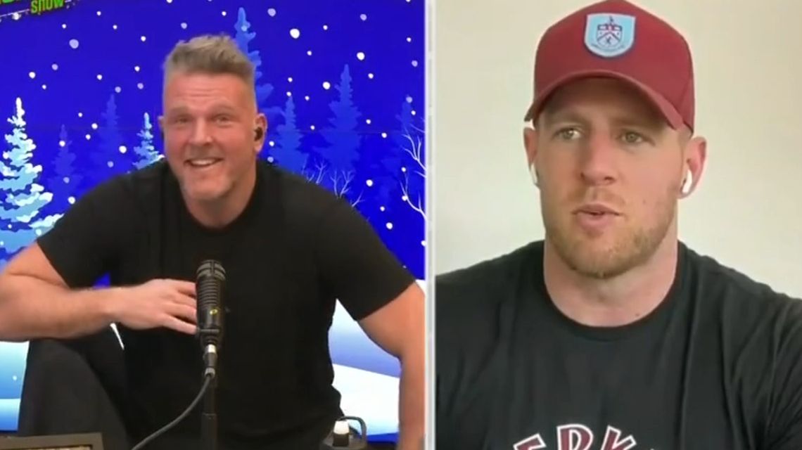 J.J. Watt has Pat McAfee laughing with rant on discourse about his ...