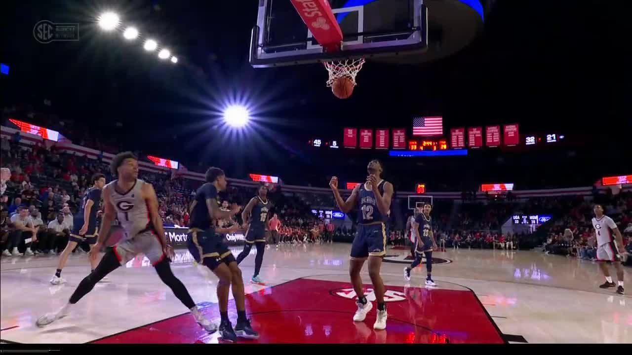 Jabri Abdur-Rahim with the and-1 bucket - ESPN Video