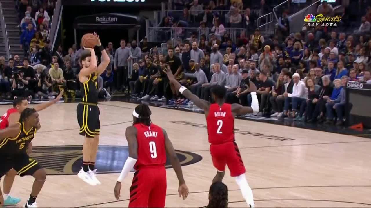 Klay Thompson heats up with 11 straight points for Warriors - ESPN Video