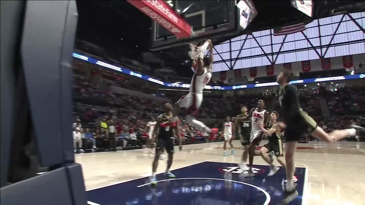 Matthew Murrell rocks the rim with powerful flush - ESPN Video