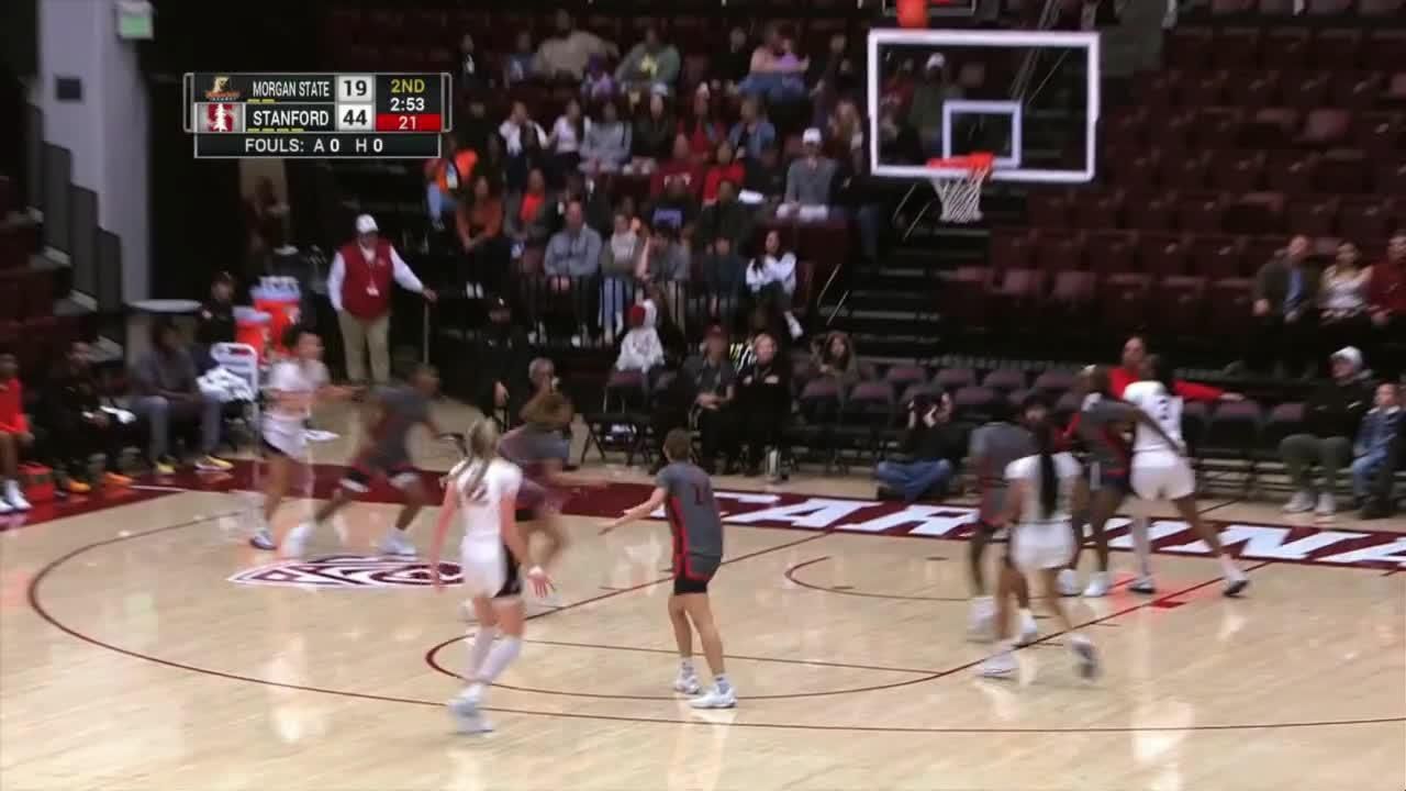 Stanford Cardinal Vs Morgan State Lady Bears Game Highlights Espn