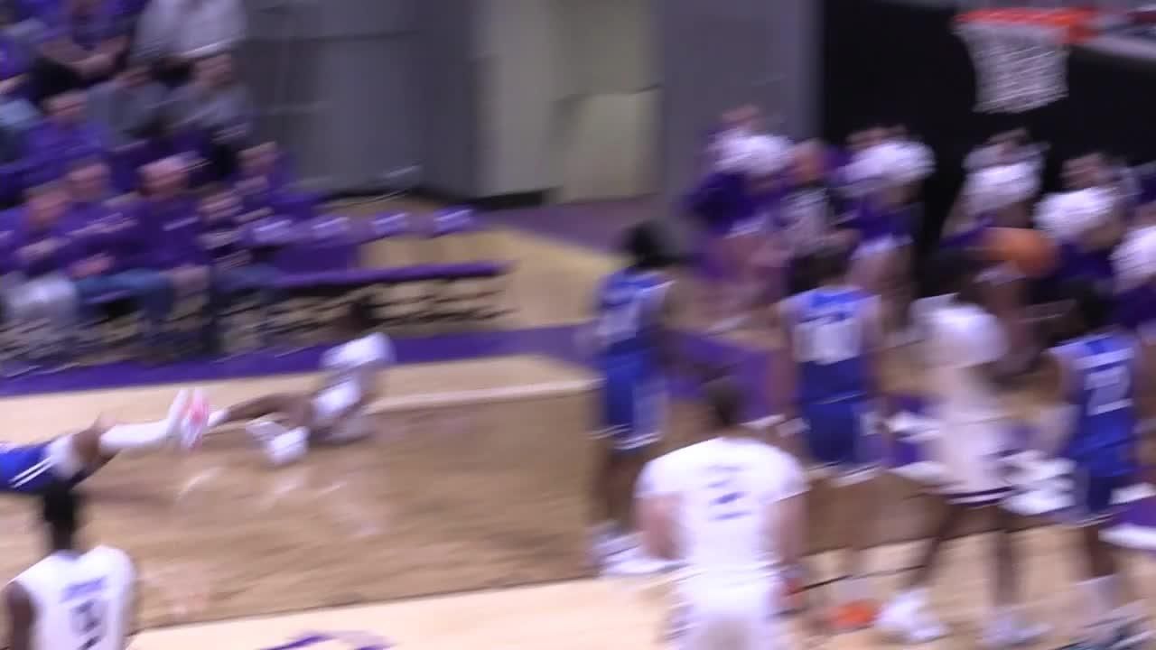Devon Barnes fights off defender for and-1 - ESPN Video