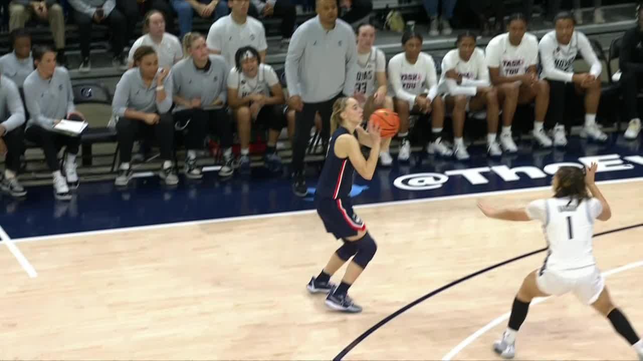 Paige Bueckers hits solid 3-pointer for UConn - ESPN Video