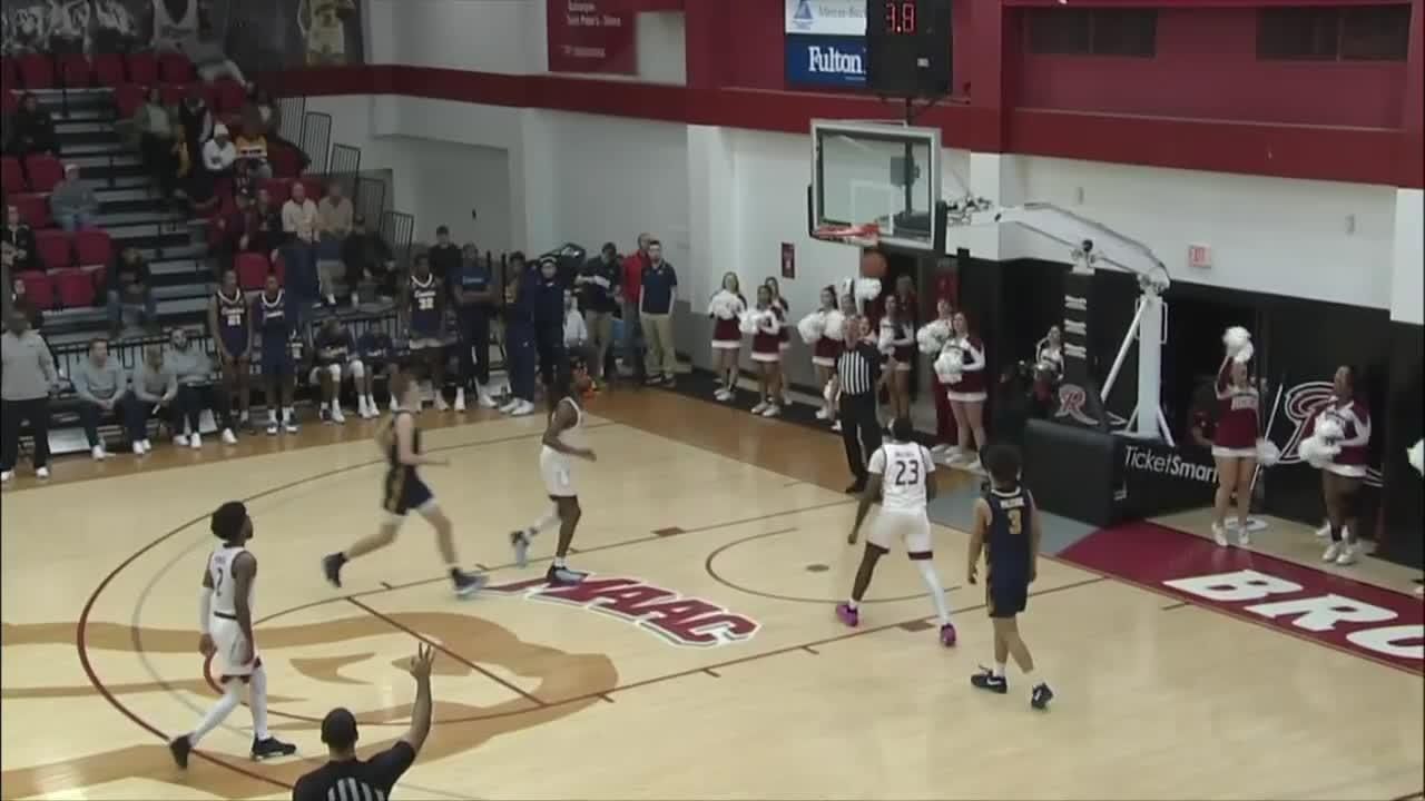 Tre Dinkins drains the deep 3-pointer - ESPN Video