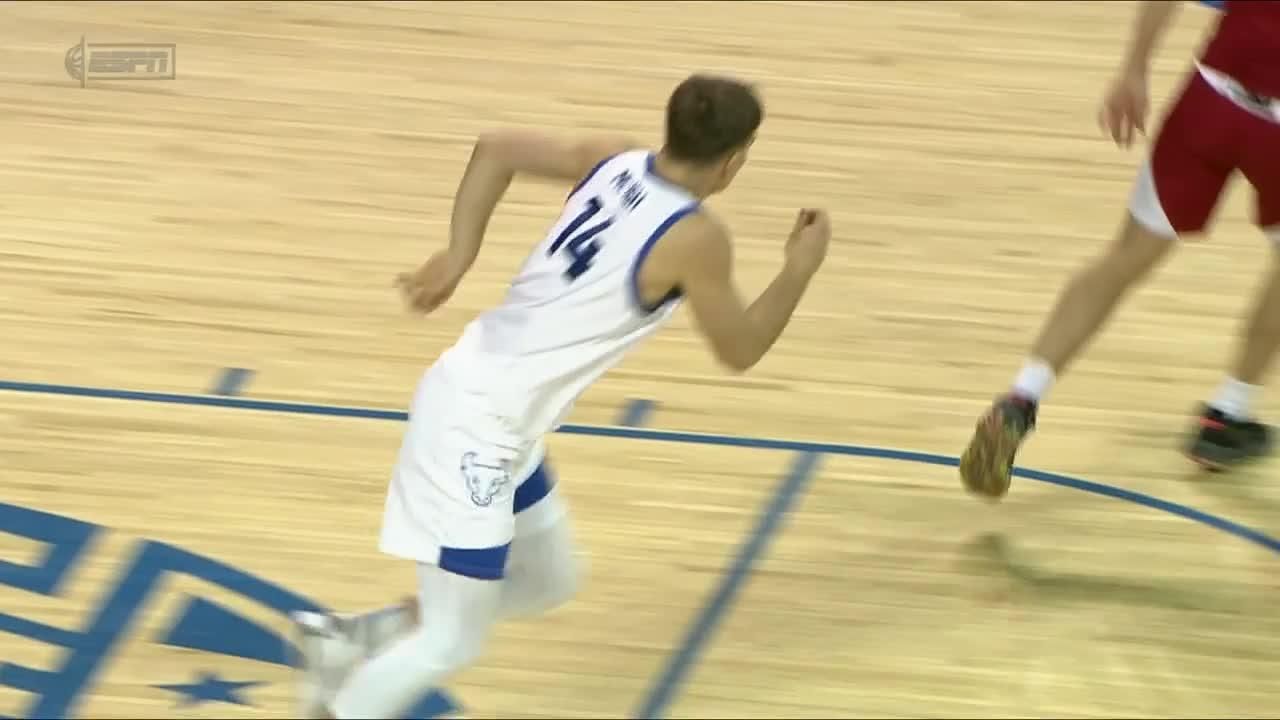 Nice shot from Isaiah Adams - ESPN Video