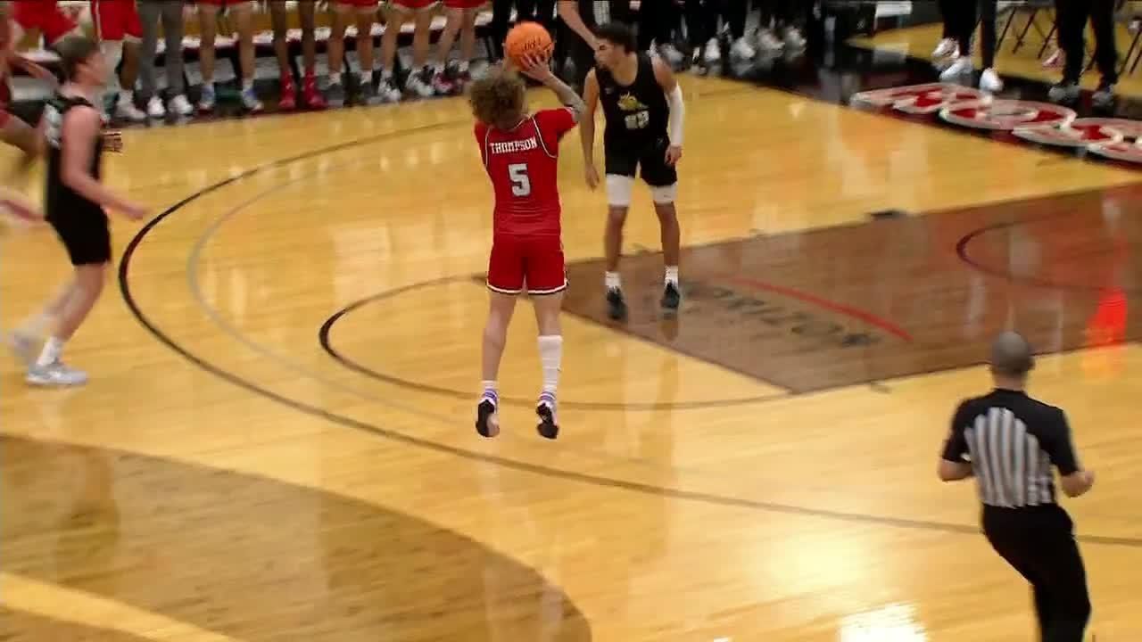 Brett Thompson nails a transition triple - ESPN Video