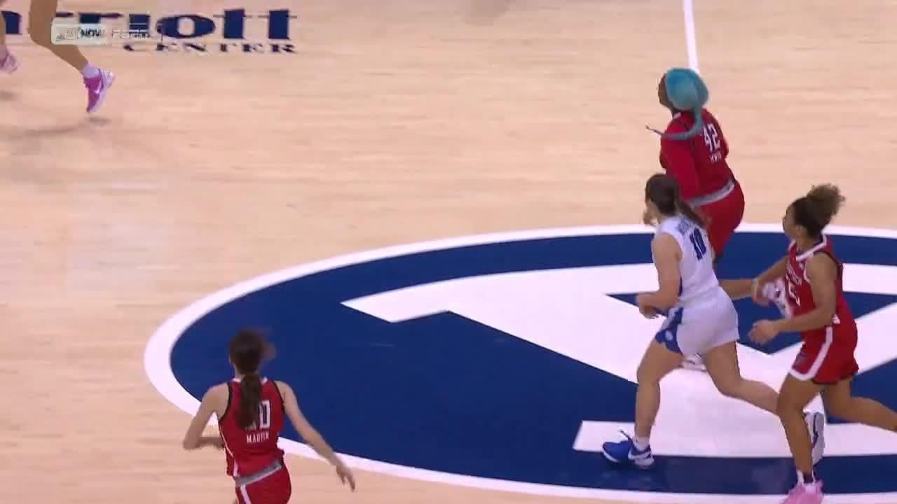 Kaylee Smiler drills the trey - ESPN Video