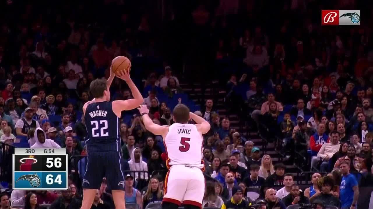 Franz Wagner nails the triple for Orlando - ESPN Video