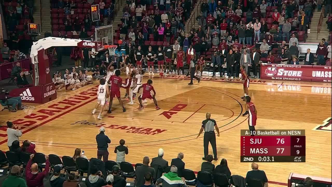 Lynn Greer III gets the game winner in the final seconds for St. Joseph ...