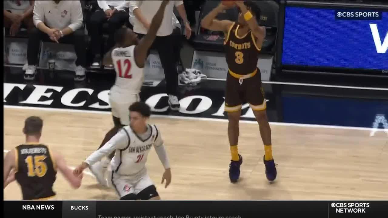 Wyoming's Sam Griffin puts San Diego State defender on skates with a ...