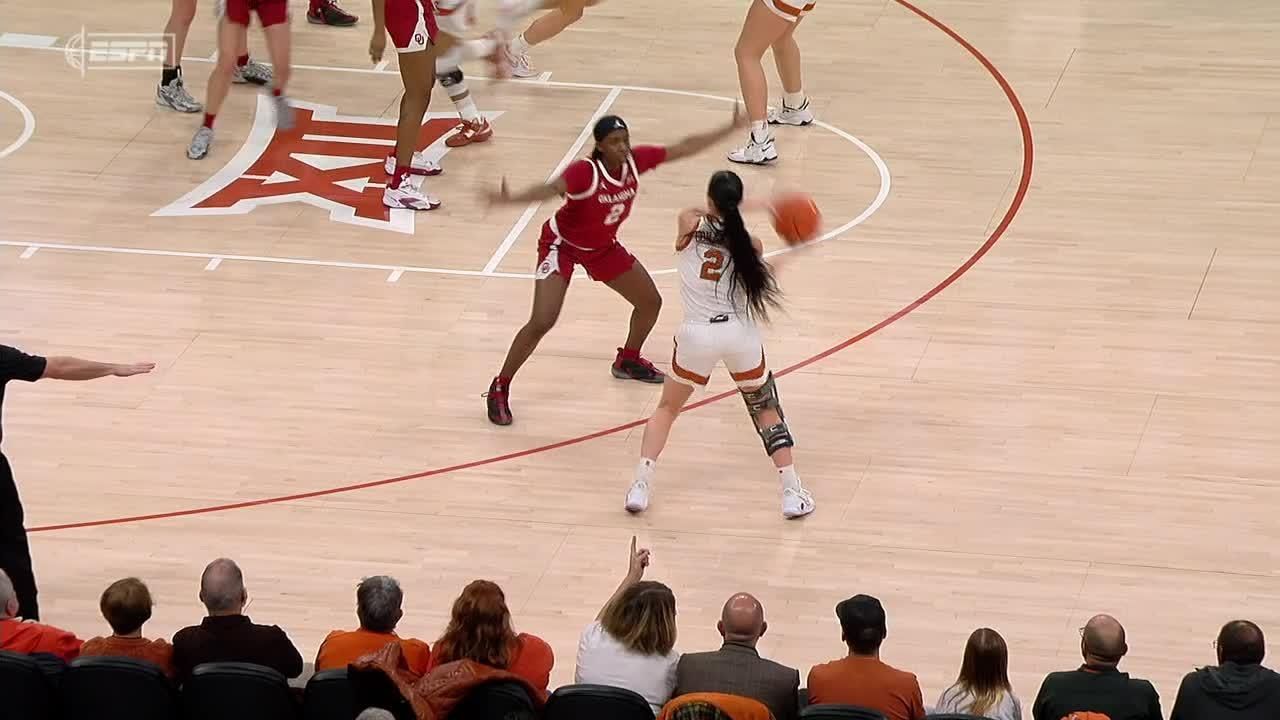 Shay Holle sinks it from downtown - ESPN Video