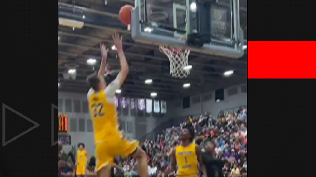 Cooper Flagg throws down unreal off-the-backboard dunk - ESPN Video