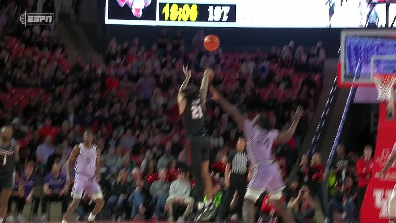 Emanuel Sharp drains a smooth step-back 3 for Houston - ESPN Video