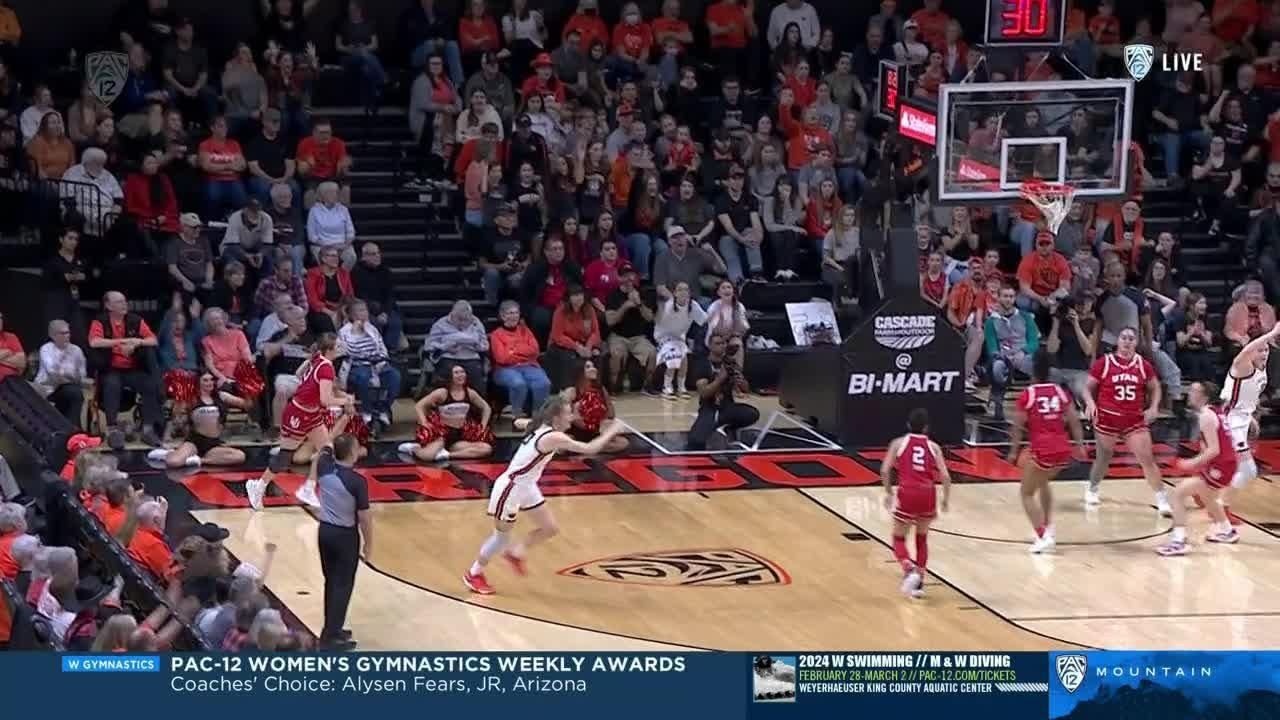 Kelsey Rees nails it from behind the arc - ESPN Video