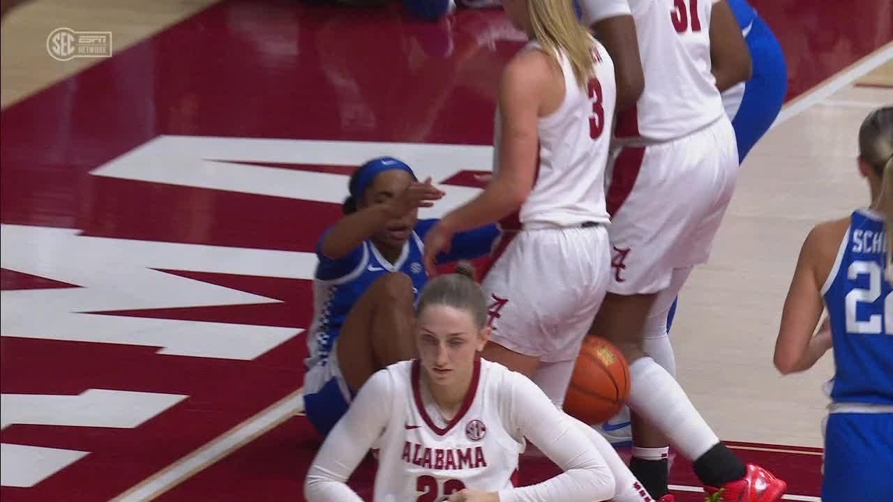 Brooklynn Miles scores and draws the foul - ESPN Video