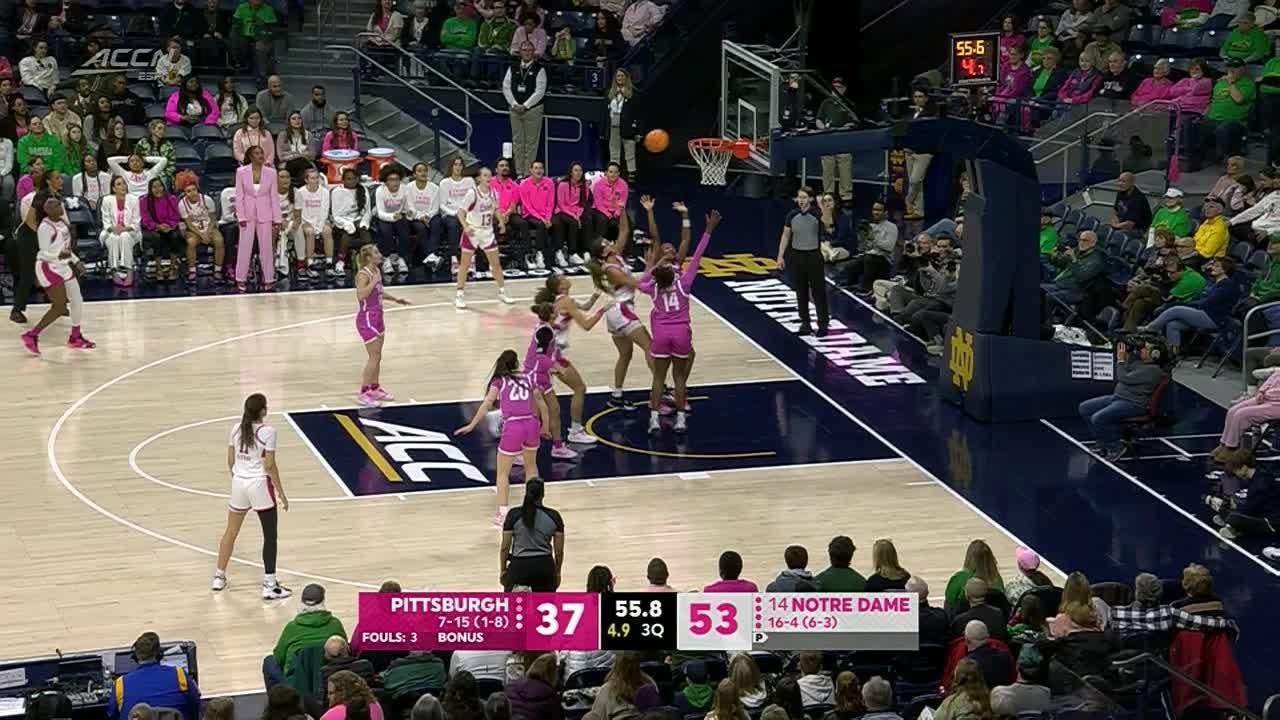 Maddy Westbeld extends Notre Dame's lead - ESPN Video