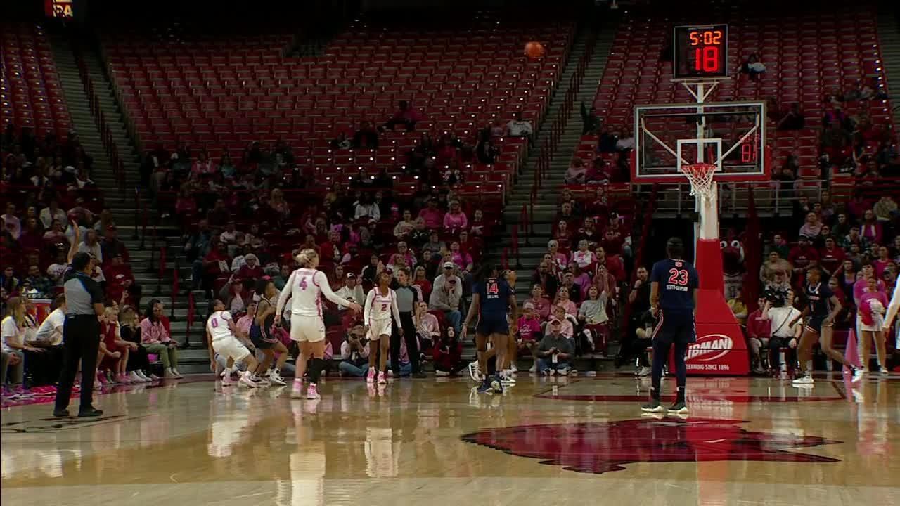 Taliah Scott nails it from behind the arc - ESPN Video