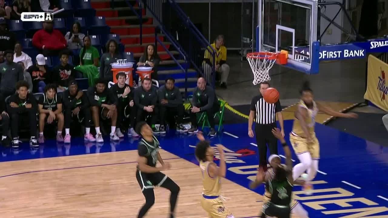 Carlous Williams gets up for the rejection - ESPN Video