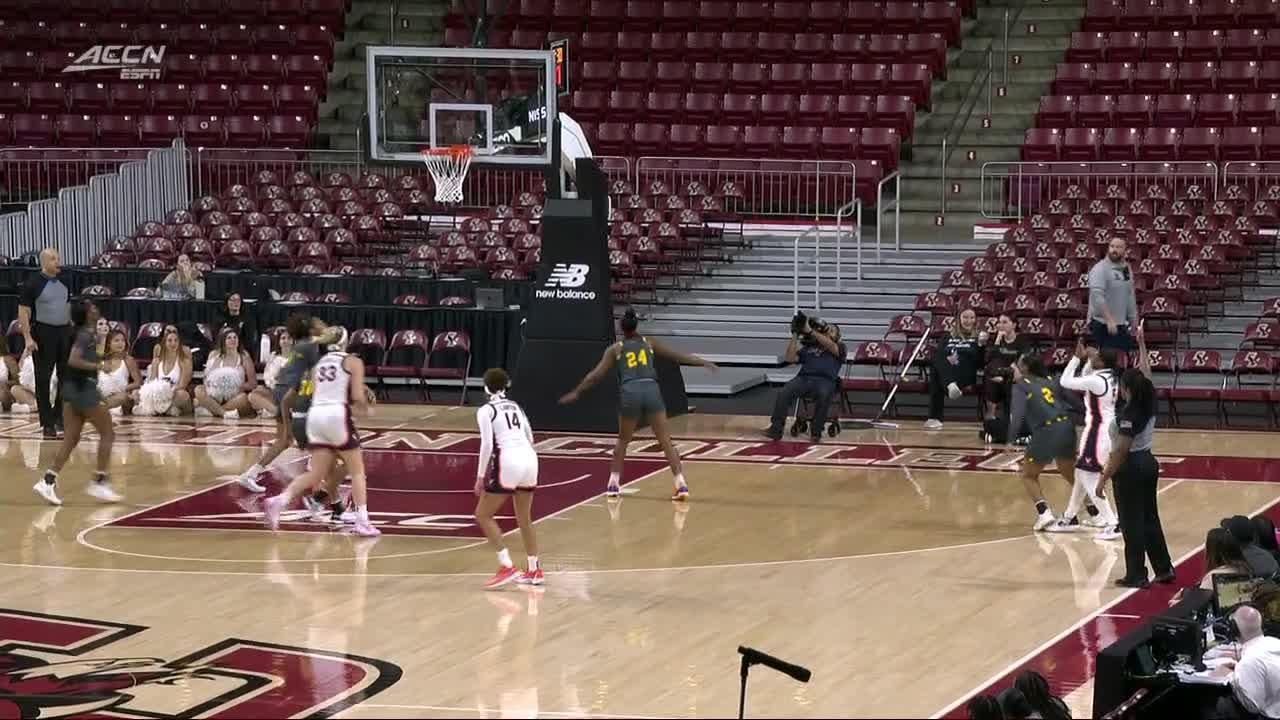Yonta Vaughn drills the trey - ESPN Video