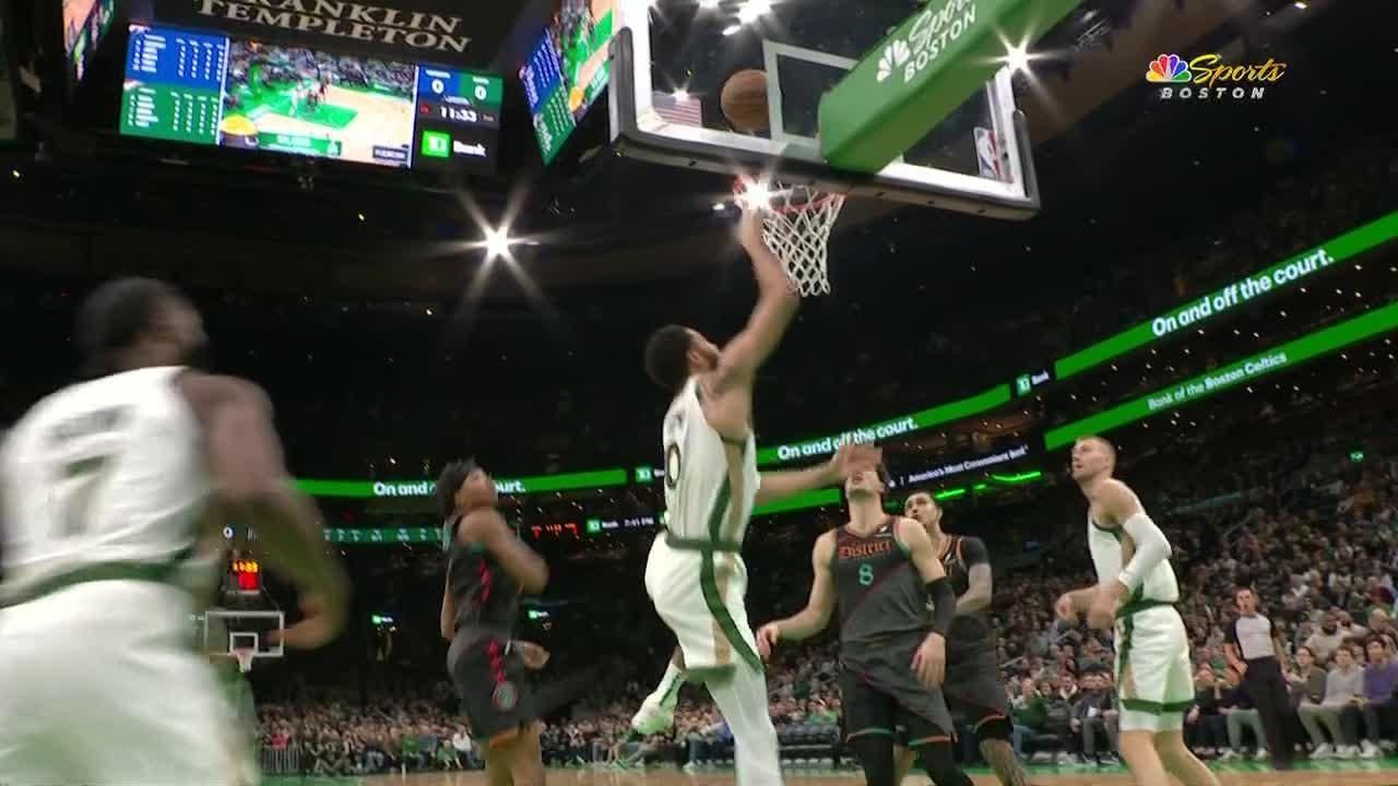 Derrick White makes a great defensive play for the steal - ESPN Video
