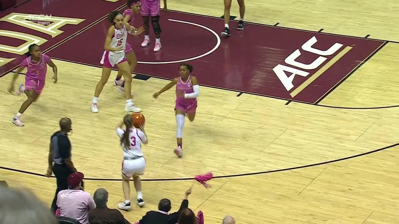 Anna DeWolfe sinks it from downtown - ESPN Video