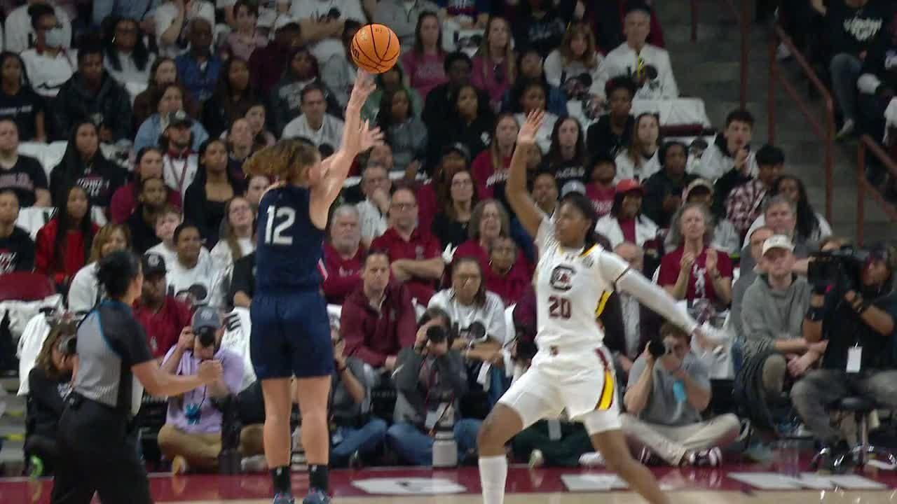 Ashlynn Shade rattles home 3-pointer for UConn - ESPN Video