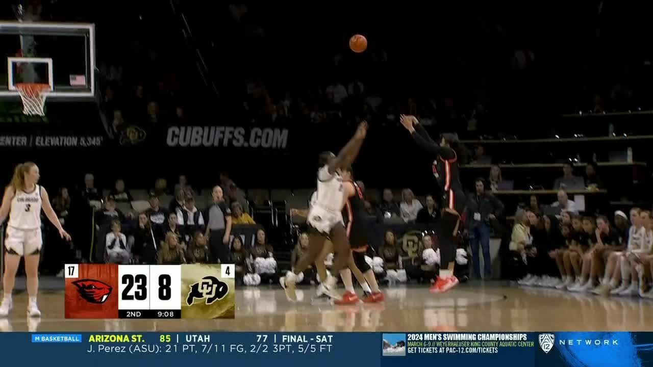 Timea Gardiner drills the trey - ESPN Video