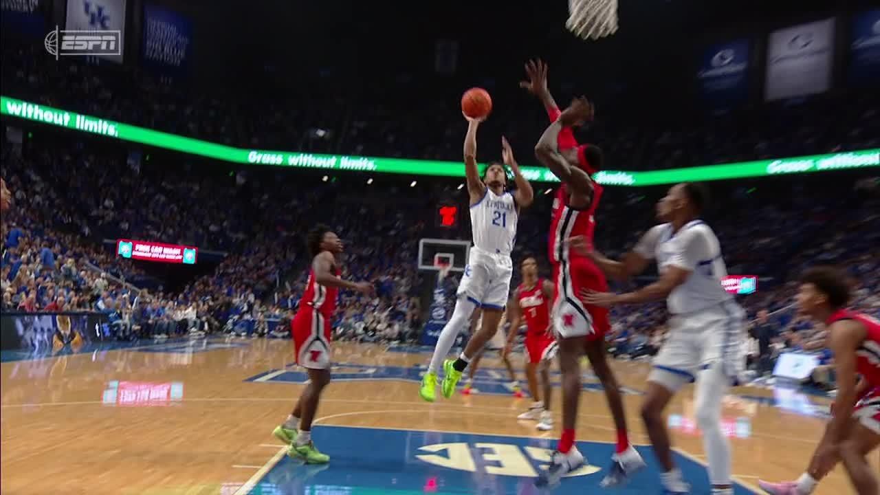 D.J. Wagner makes a floater - ESPN Video